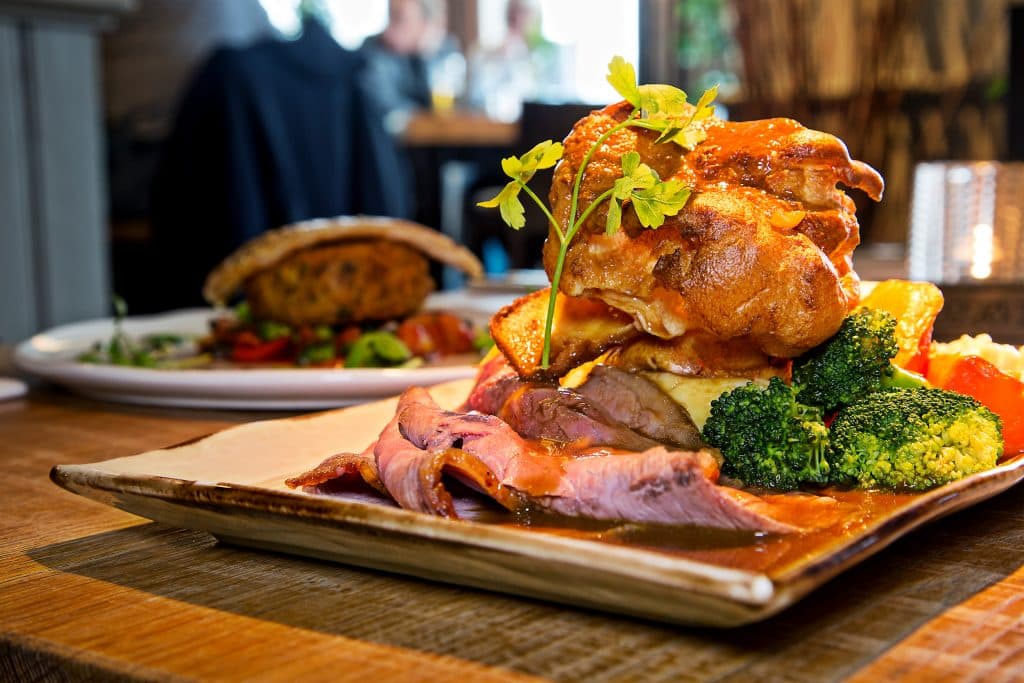 Sunday lunch at The Broughton near Crewe